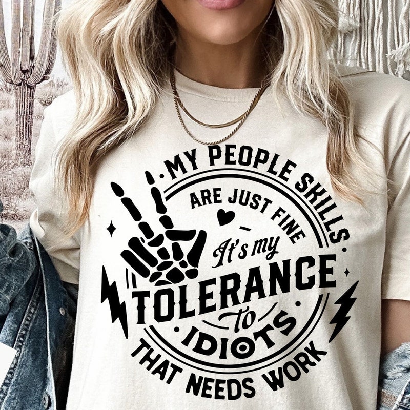 Anti Idiot Svg - Etsy