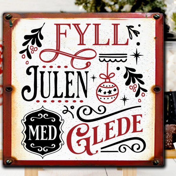 God Jul - Etsy