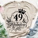49 and Fabulous SVG, 49th Birthday, 49 Fabulous Cut File, 49 Birthday ...