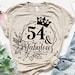 54 and Fabulous SVG, 54th Birthday, 54 Fabulous Cut File, 54th Birthday ...