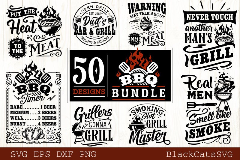 Barbecue SVG Bundle 50 Designs BBQ Svg Bundle Bbq Svg - Etsy Australia