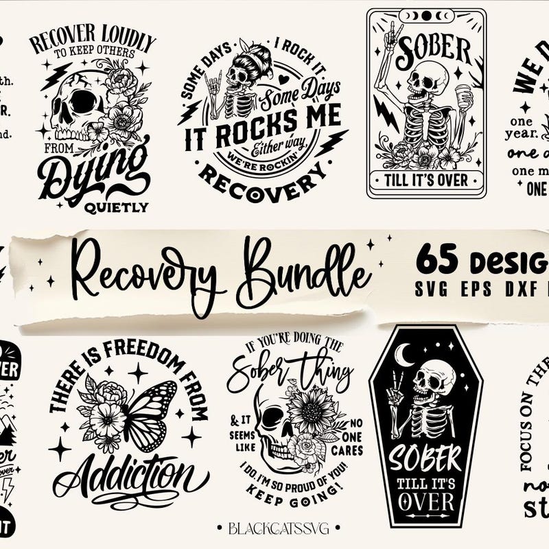 Sobriety Recovery Svg - Etsy