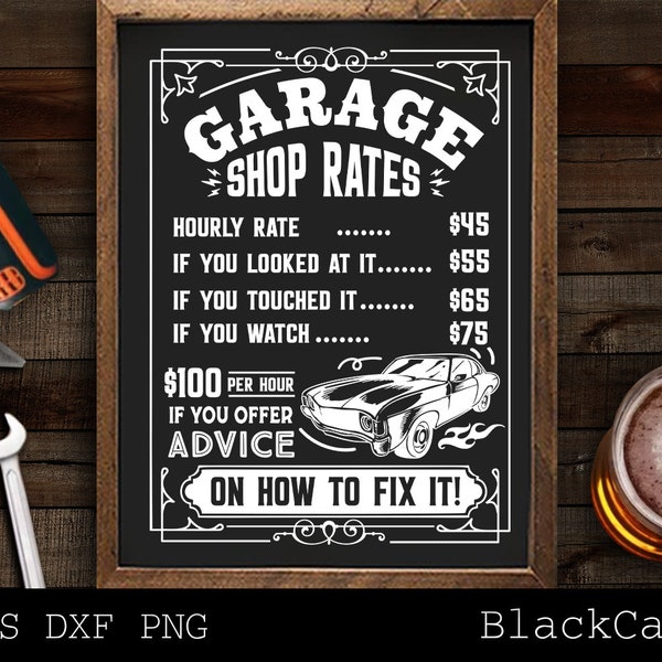 Shop Rate Signs - Etsy