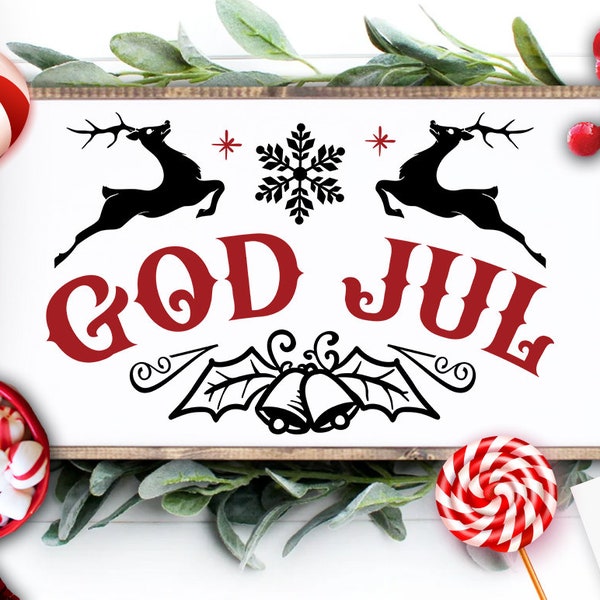 God Jul Sign - Etsy
