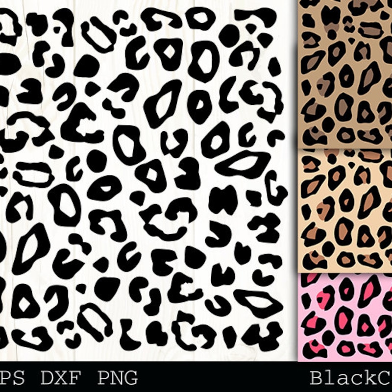 Leopard Svg - Etsy