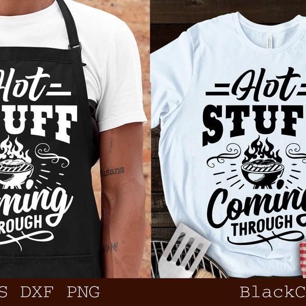 Hot Stuff Coming Through Svg - Etsy