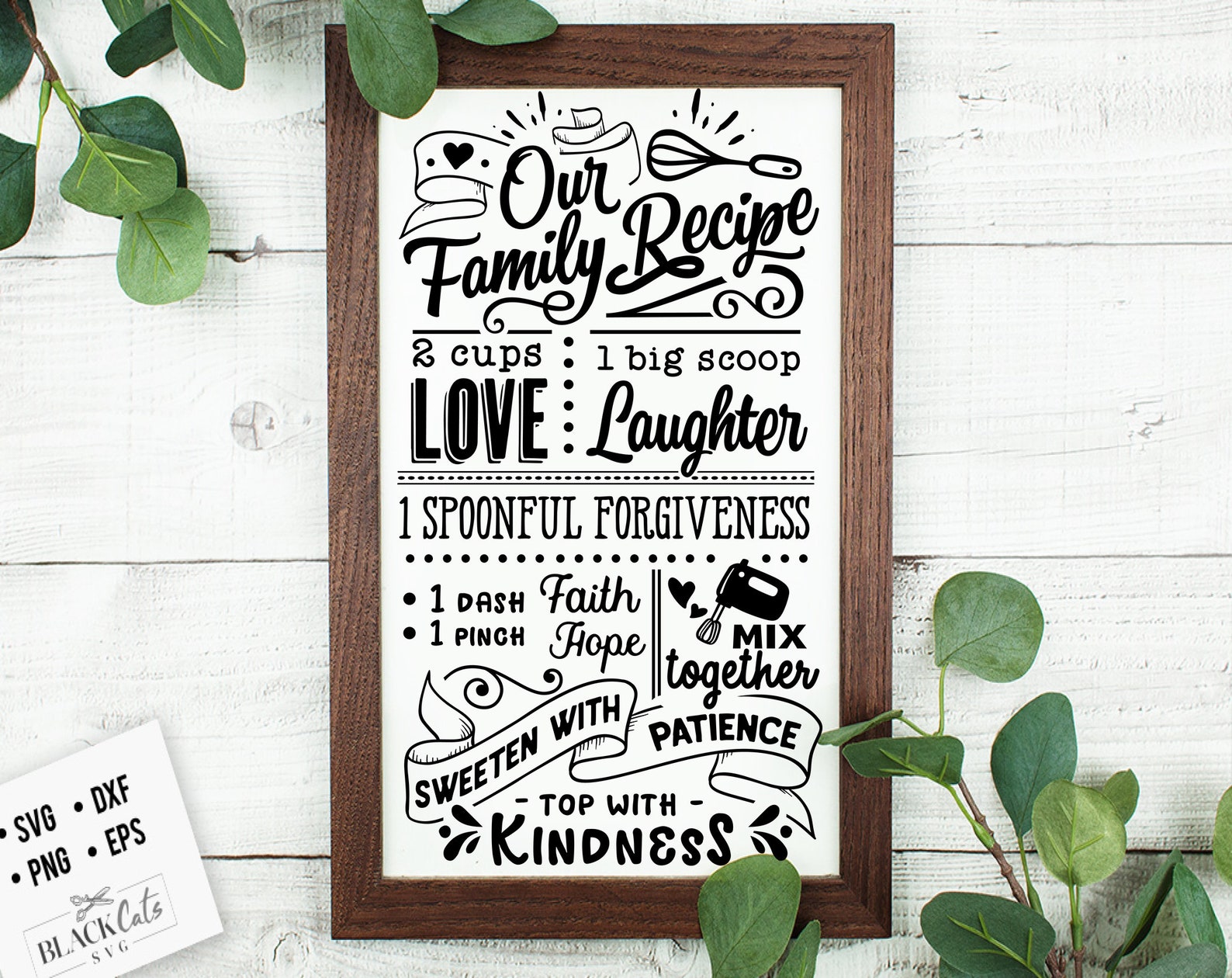 Our Family Recipe SVG, Kitchen Svg, Funny Kitchen Svg, Cooking Funny ...