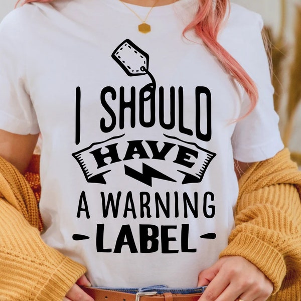 Warning Label Svg - Etsy