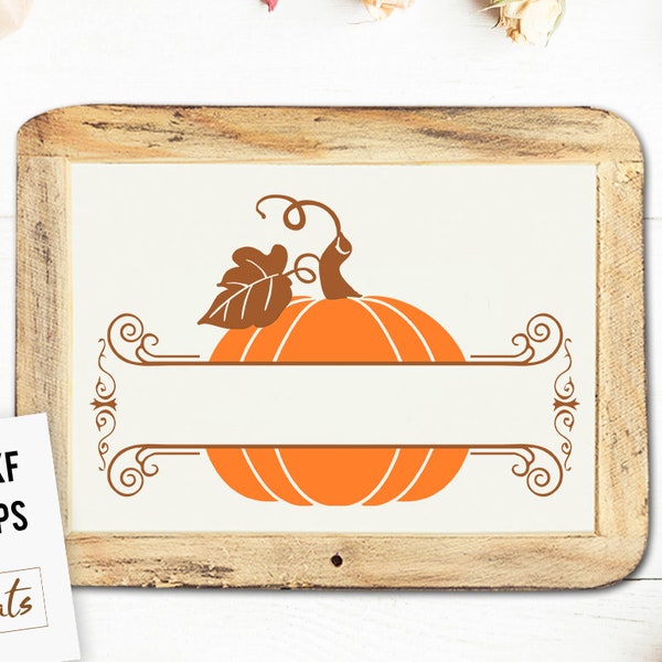 Pumpkin Monogram - Etsy
