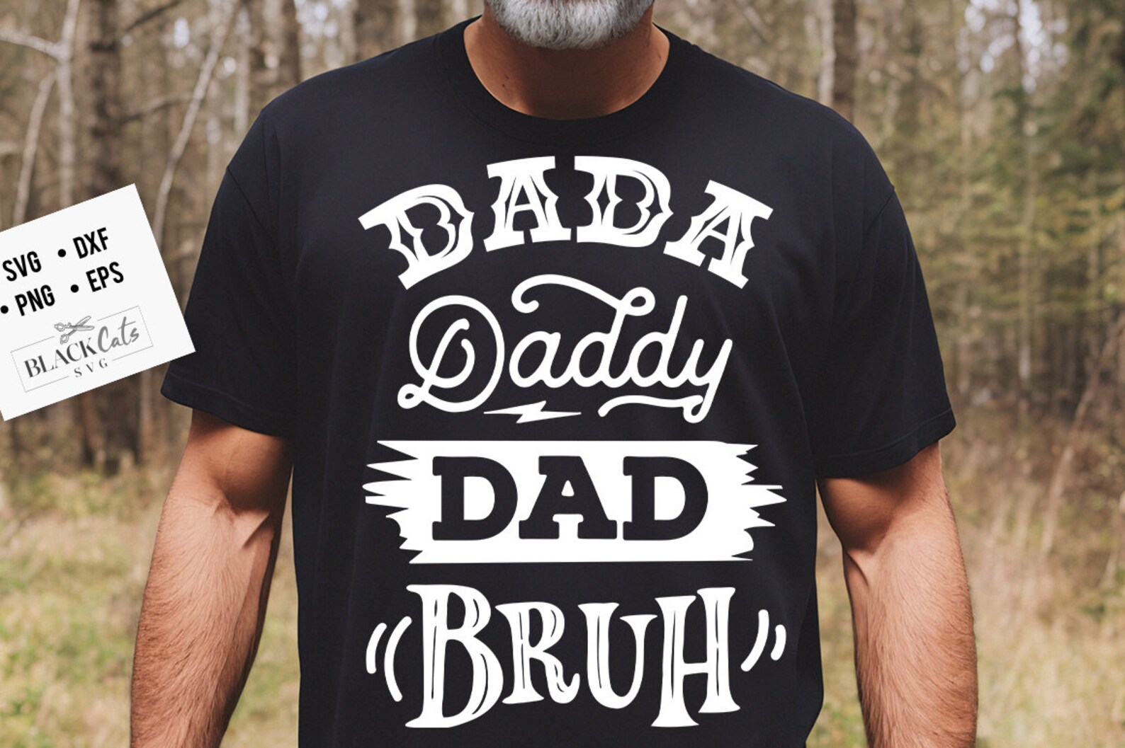 Dada Daddy Dad Bruh Svg, Father's Day Svg, Funny Dad Svg, Birthday Dad ...