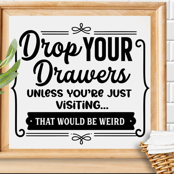 Drop Your Drawers - Etsy