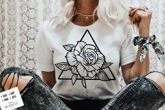 Boho rose svg Rose svg Boho flower svg Citations de fleurs | Etsy France