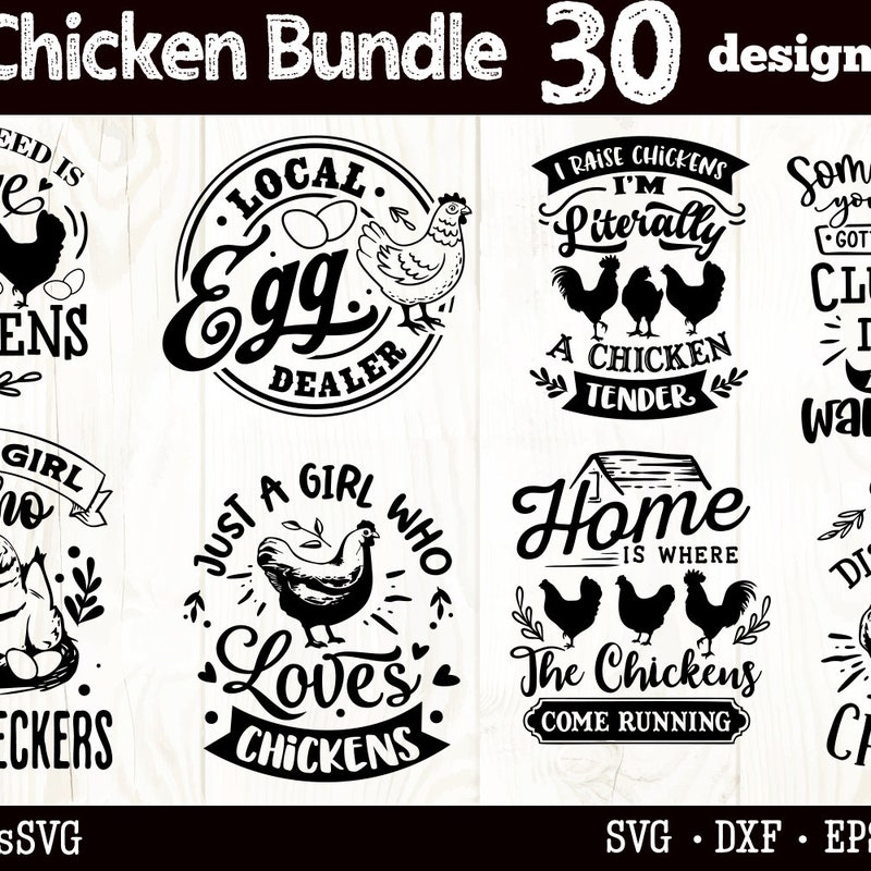 Chicken svg - Etsy