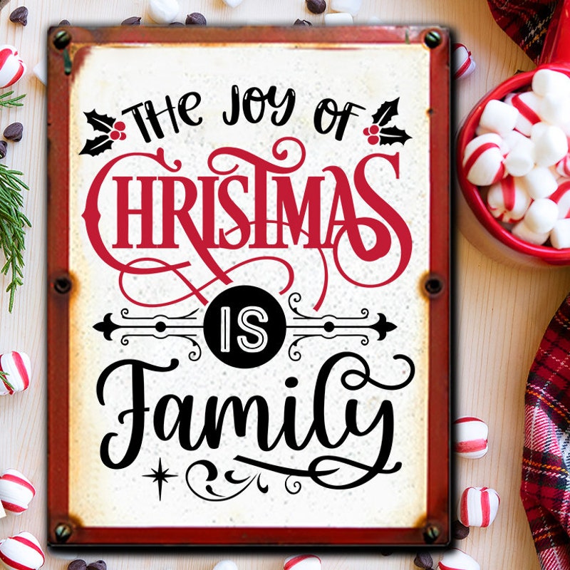 Family Christmas Svg - Etsy