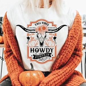 Howdy Pumpkin Svg, Western Fall Svg, Western Halloween Svg, Autumn ...