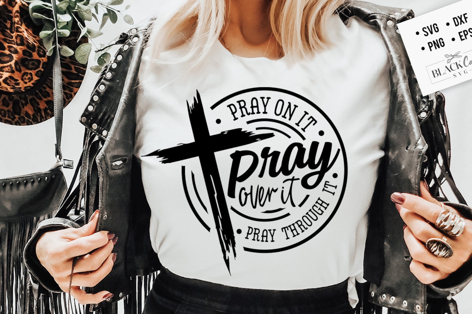 Pray on It Pray Over It Pray Through It Svg, Prayer Svg, Pray Svg ...