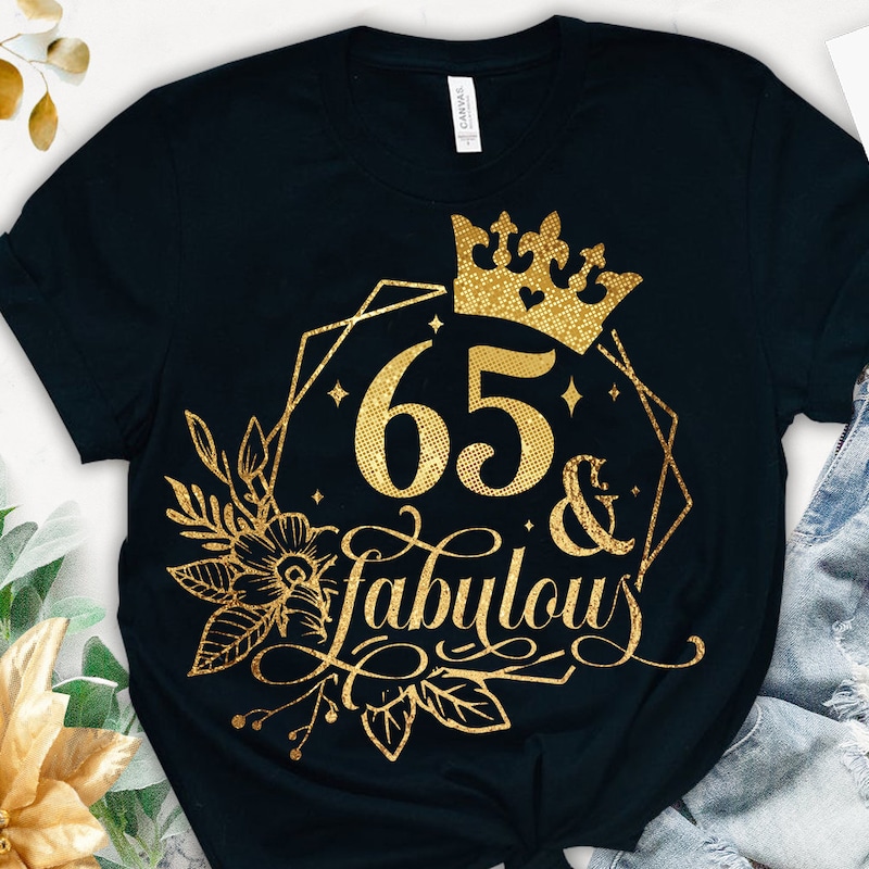 65th Birthday Svg - Etsy