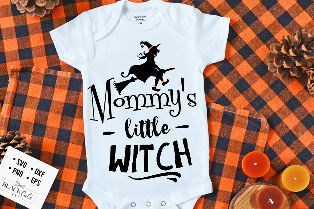 Mommy's Little Witch Svg Halloween Svg Happy Halloween - Etsy