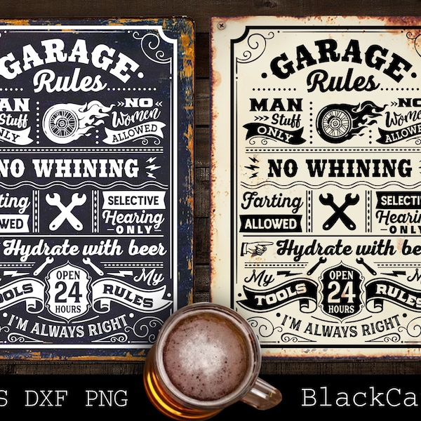 Custom Garage Sign - Etsy