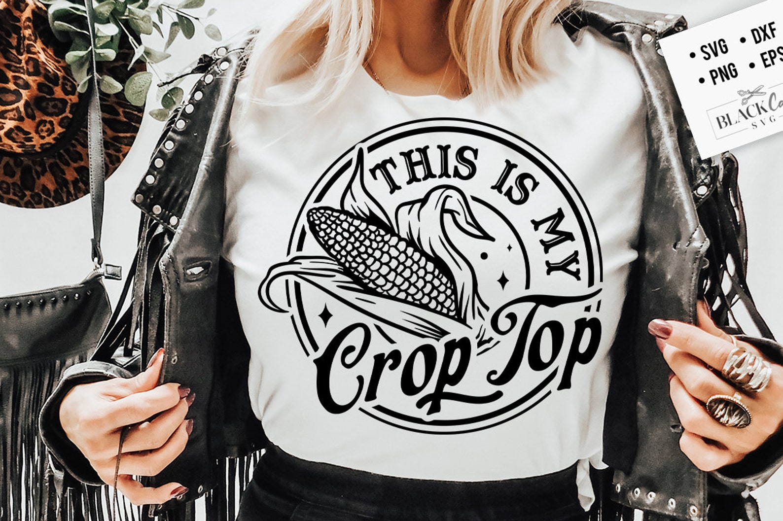 This is My Crop Top Svg, Corn Svg , Husk Cutting, Coutry Girl Svg ...
