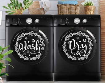 Wash Dry Sign Svg, Washer Dryer Svg, Laundry Svg, Wash and Dry Sign ...
