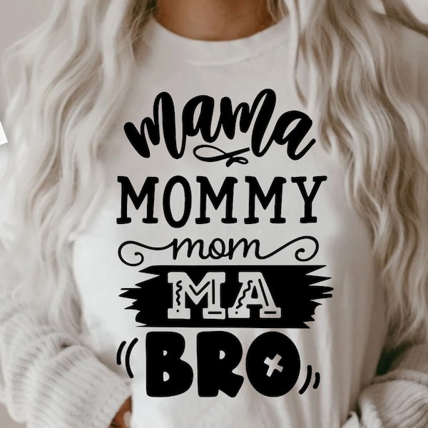 Mama Mommy Mom Bro - Etsy