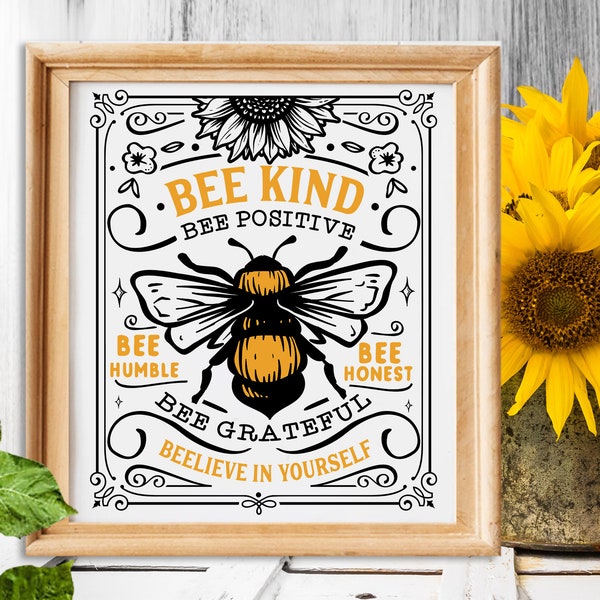 Bee Kind - Etsy