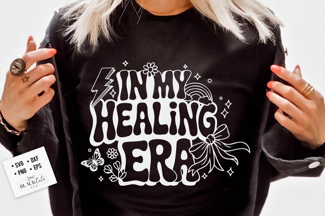In My Healing Era SVG, Retro Svg, Mental Health Svg, Healing Era Svg ...