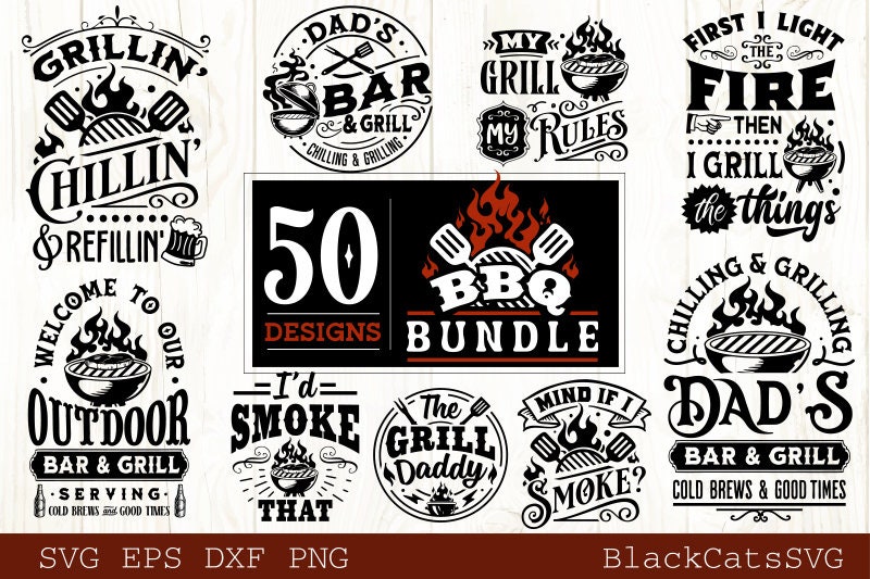 Barbecue SVG Bundle 50 Designs BBQ Svg Bundle Bbq Svg - Etsy Canada