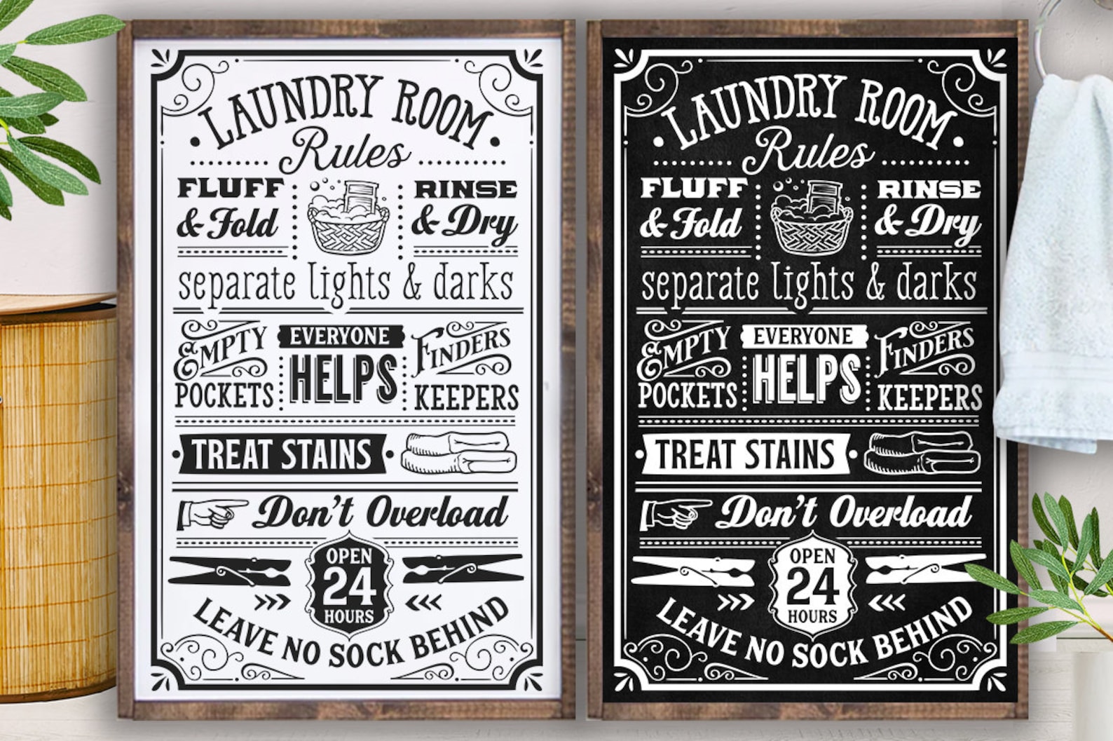 Laundry Room Rules Svg, Laundry Room Svg, Laundry Svg, Laundry Poster ...