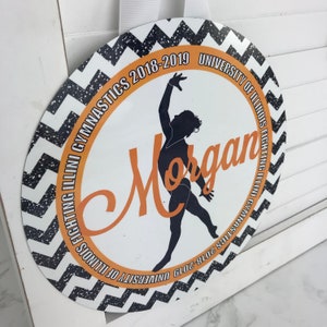 Gymnastics Locker, Door, Wall Decoration, Personalized, Monogrammed ...