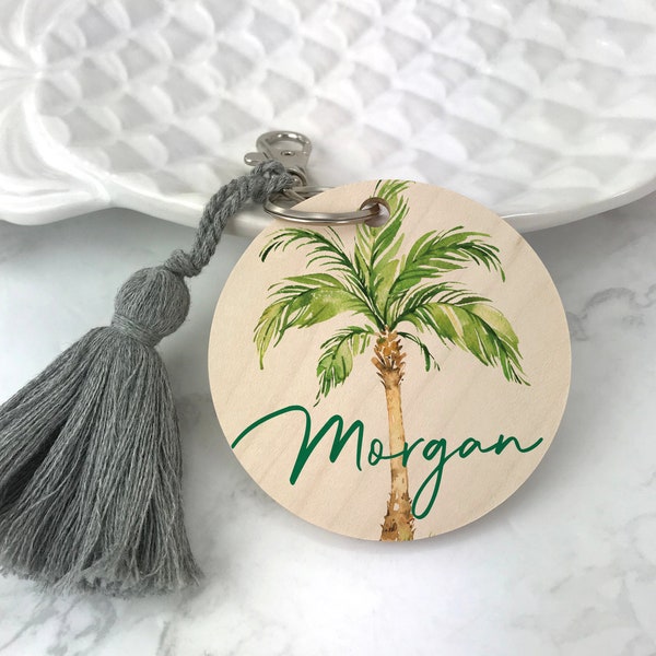 Palm Tree Monogram - Etsy