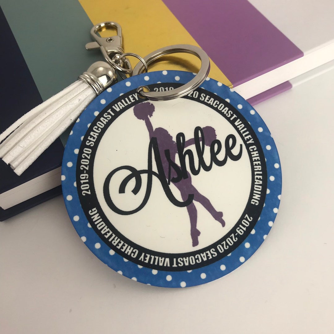 Personalized Cheerleading Bag Tag, Aluminum Dance Team Gifts - Etsy