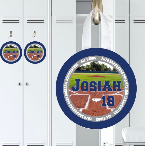 Baseball Locker Door Wall Decoration Personalized | Etsy