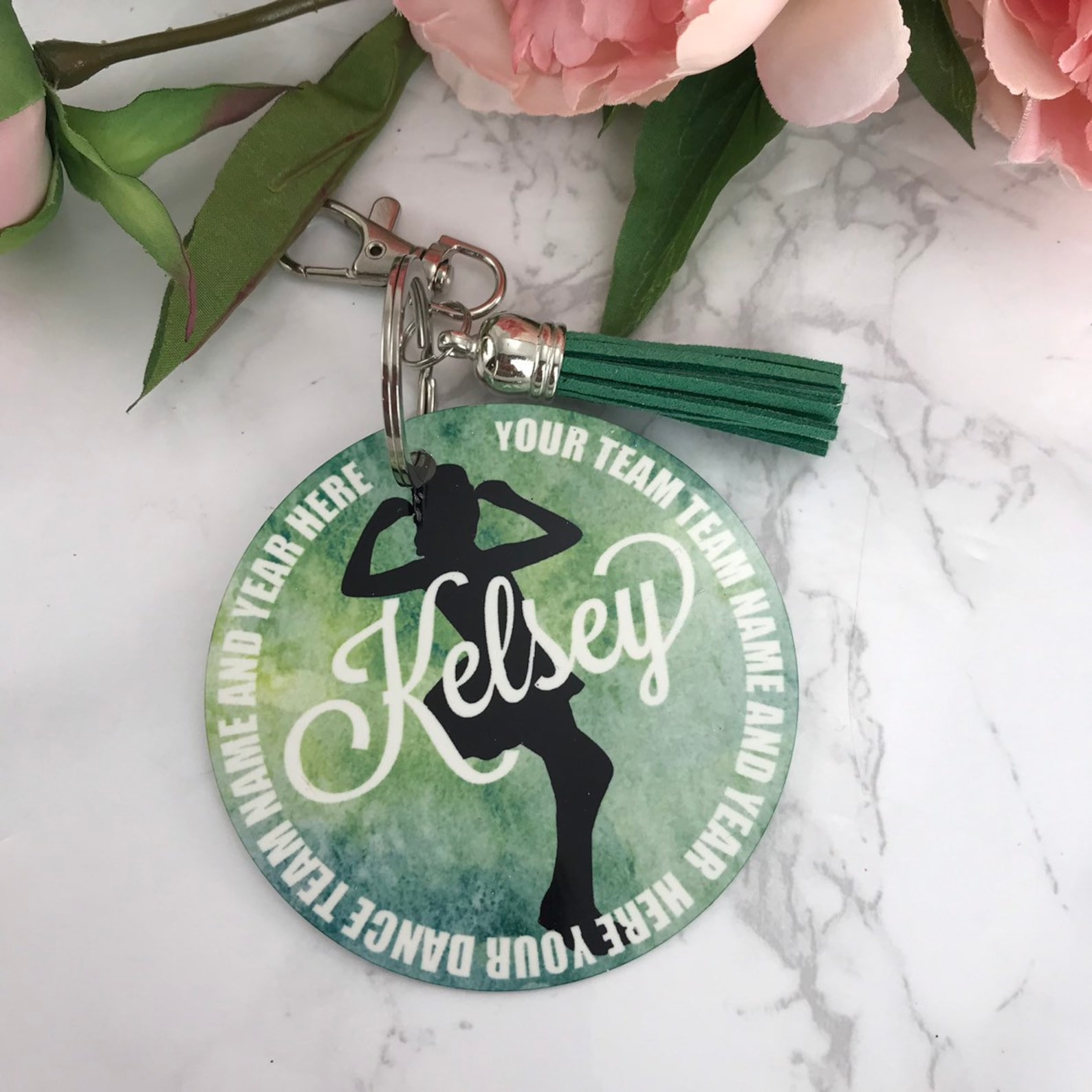 Jazz Dancer Bag Tag, Aluminum, Dance Gifts, Watercolor, Personalized ...