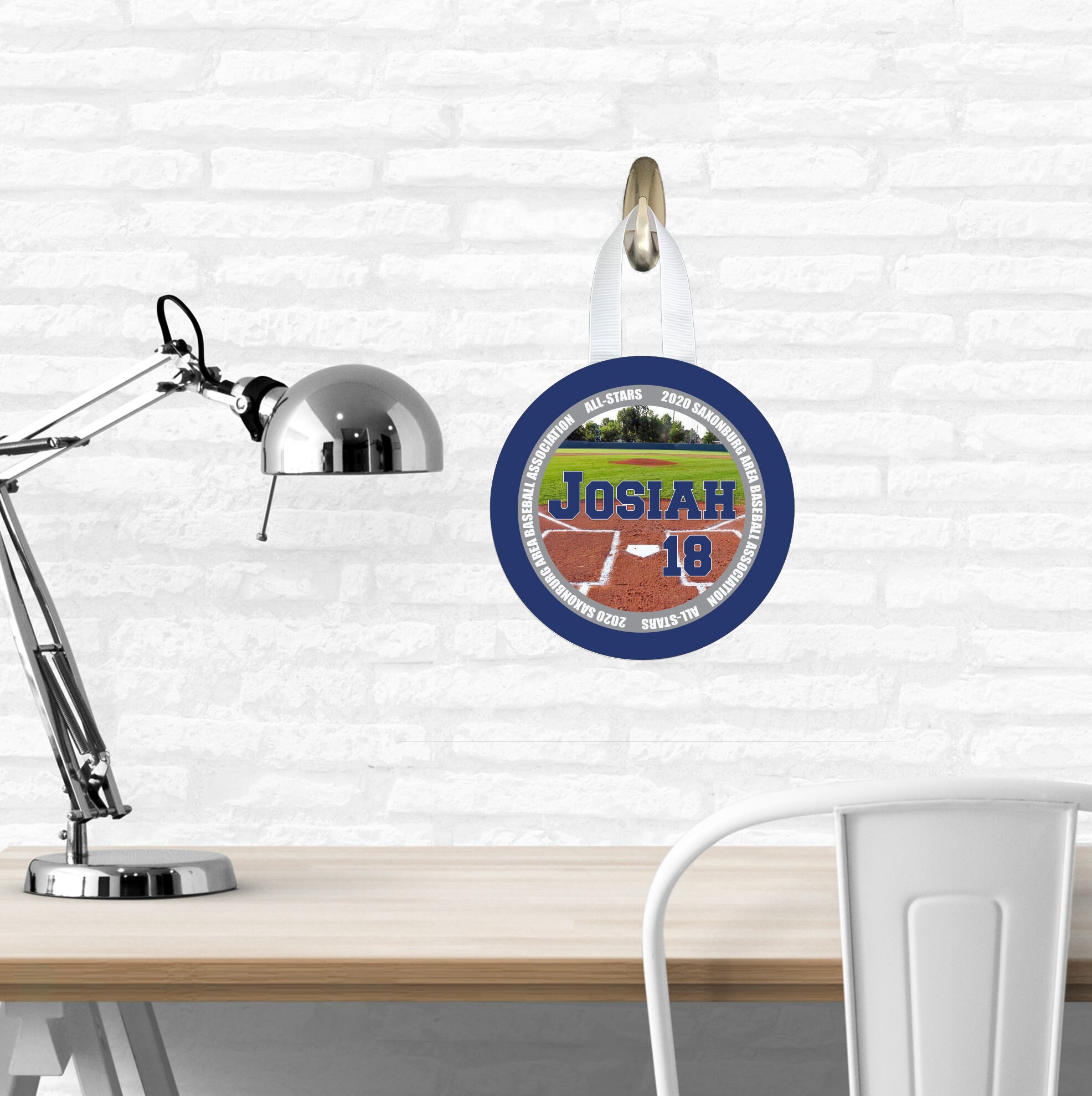 Baseball Locker Door Wall Decoration Personalized | Etsy