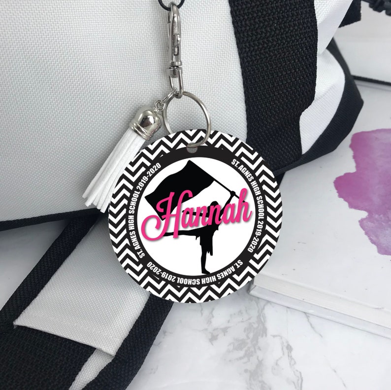 Color Guard Bag Tag Aluminum Bag Tag Team Gifts - Etsy