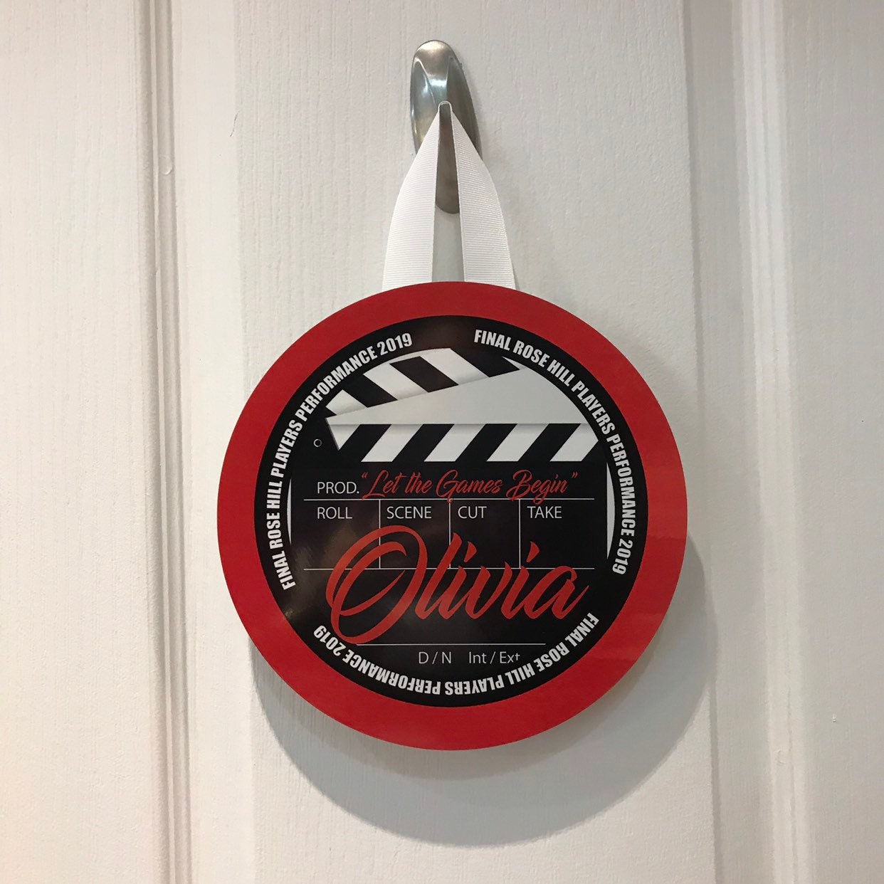 Drama Acting Clapper Board Locker Door Wall Decoration | Etsy