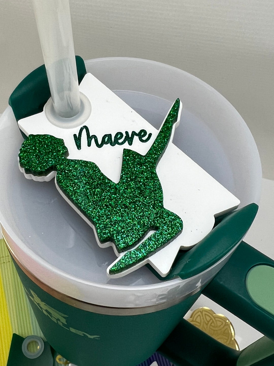 Irish Dance Tumbler Topper, Personalized, Fits Stanley Tumblers 20oz ...