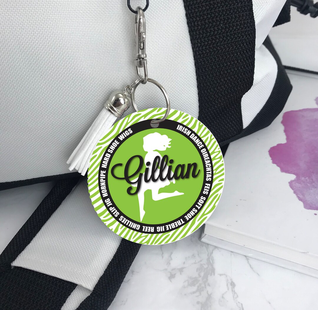 Personalized Irish Dancer Bag Tag: Aluminum Dance Gift - Etsy