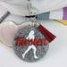 Runner Girl Glitter Bag Tag Personalized Bag Tag Track Amd - Etsy