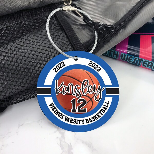 Basketball Bag Tag - Etsy