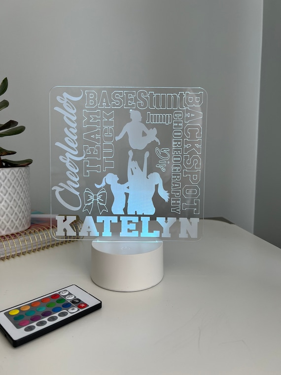 Cheerleader Base Backspot LED Accent Light Night Light Light | Etsy