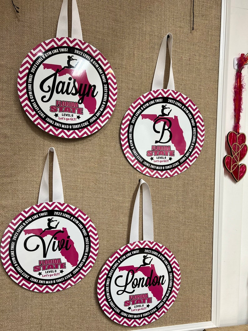 Gymnastics Made It to States Locker Door Wall Decoration - Etsy