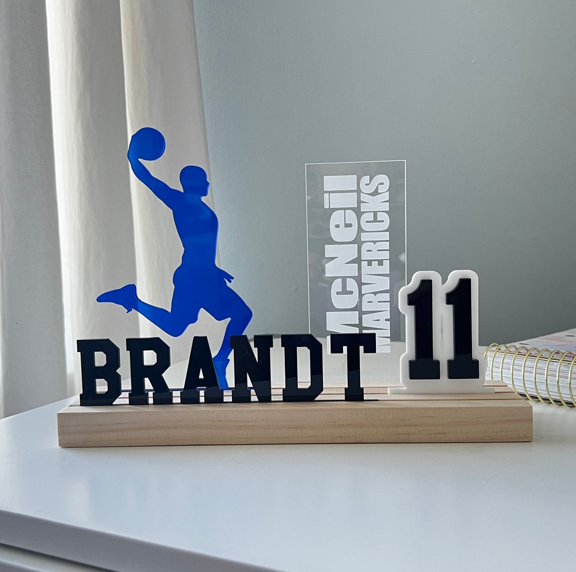Basketball Grandstand Personalized Basketball Gift Choose - Etsy