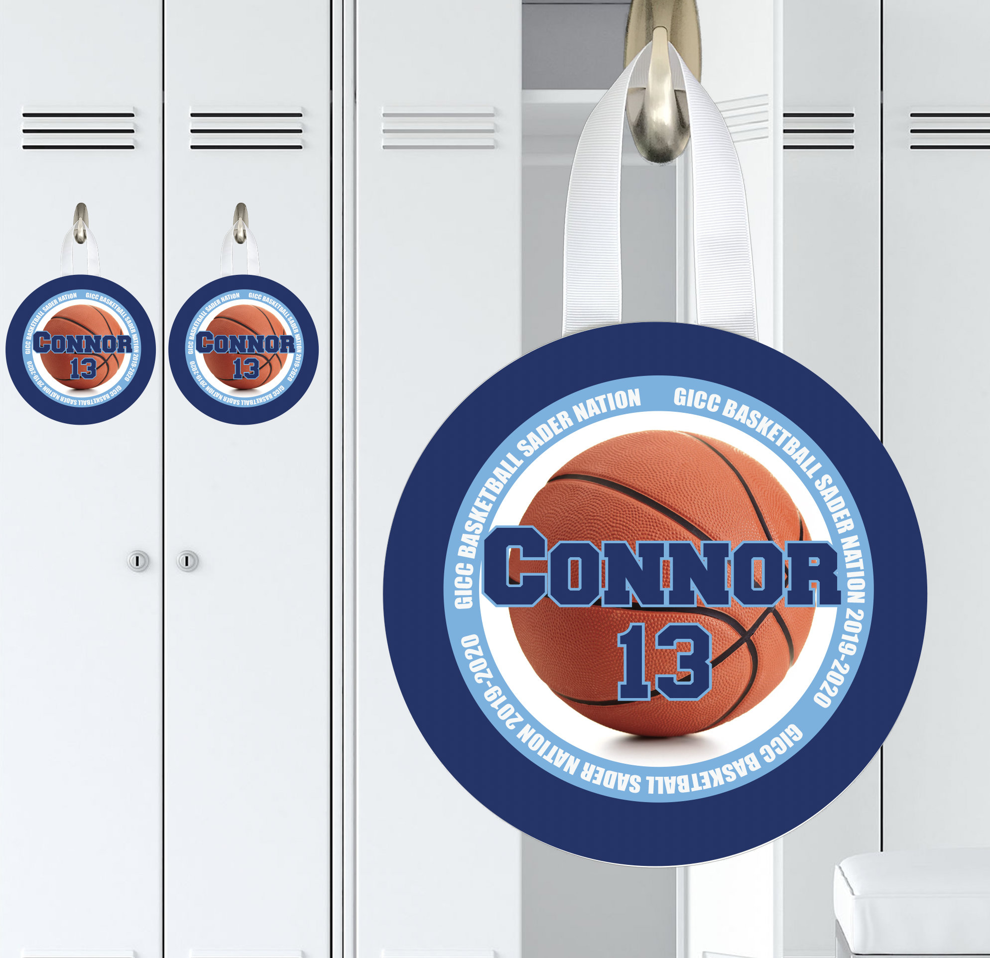 Basketball Locker Door Wall Decoration Mens Basketball Real | Etsy