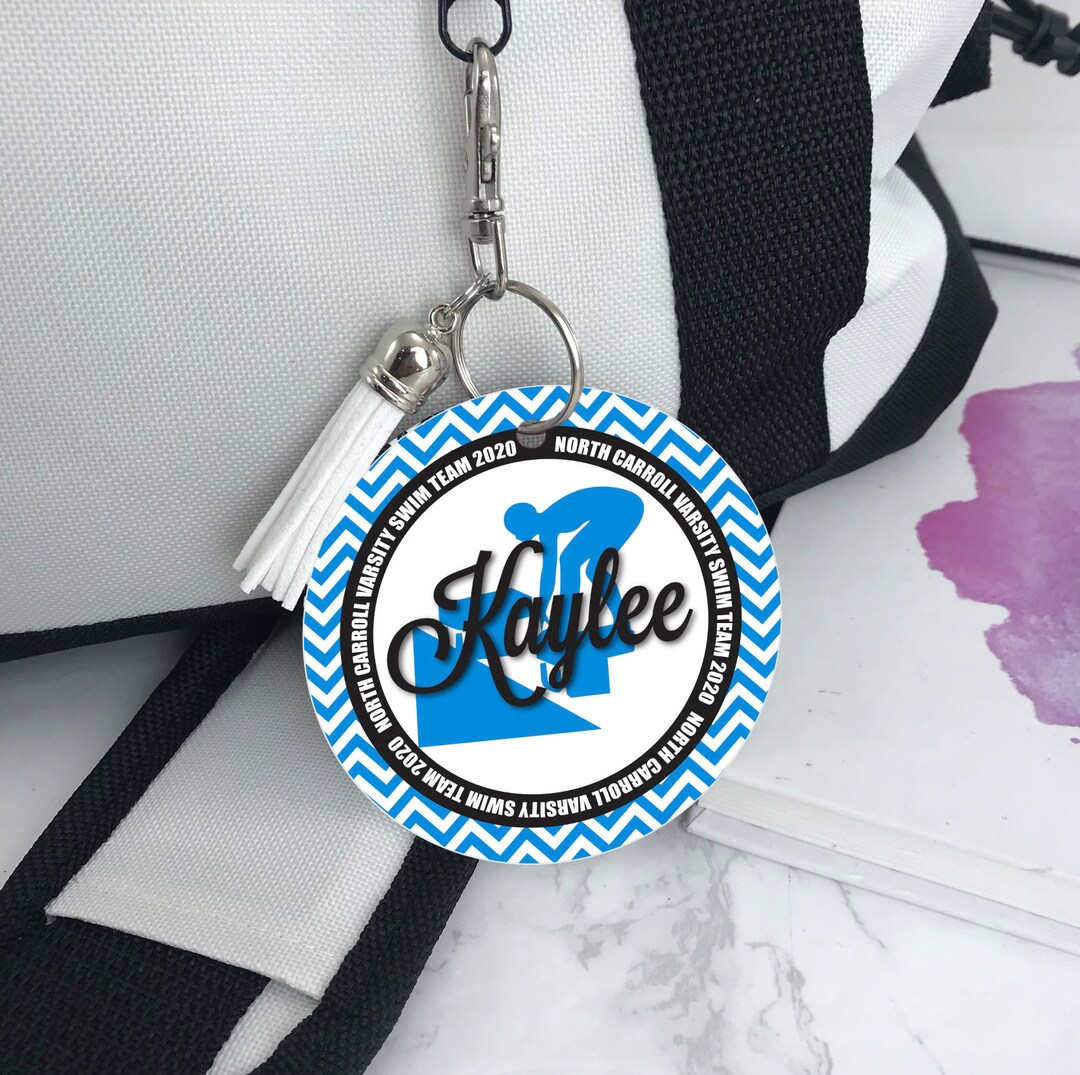 Swimmer Bag Tag,aluminum Bag Tag, Swimming and Diving Gifts ...