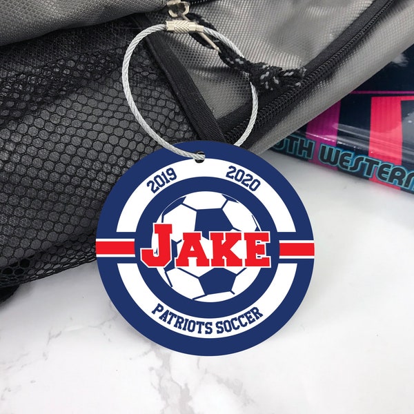 Soccer Bag Tags - Etsy