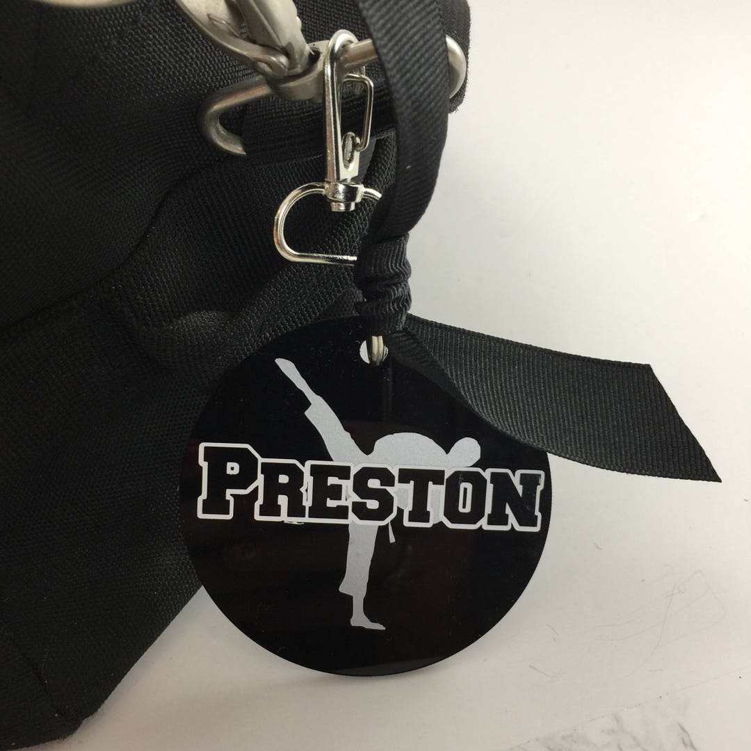 Martial Arts Boy Bag Tag, Personalized - Etsy