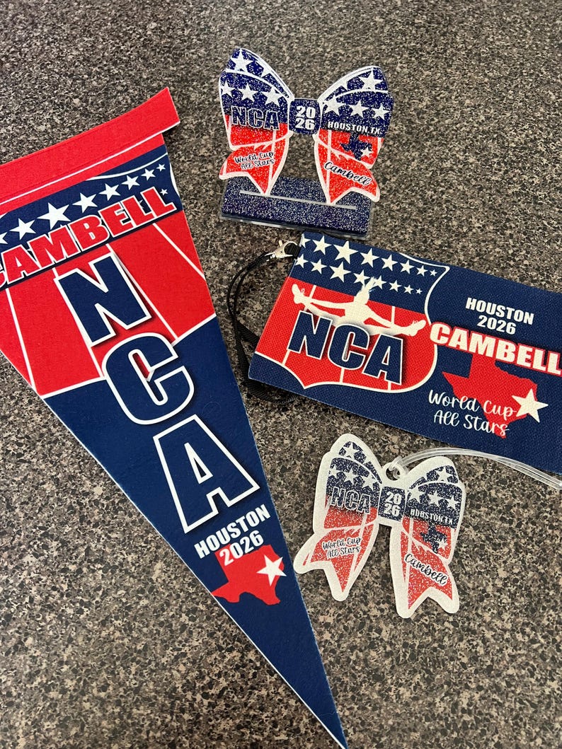 NCA Cheerleader Bow Recognition Award, Trophy, Recognition Gift ...